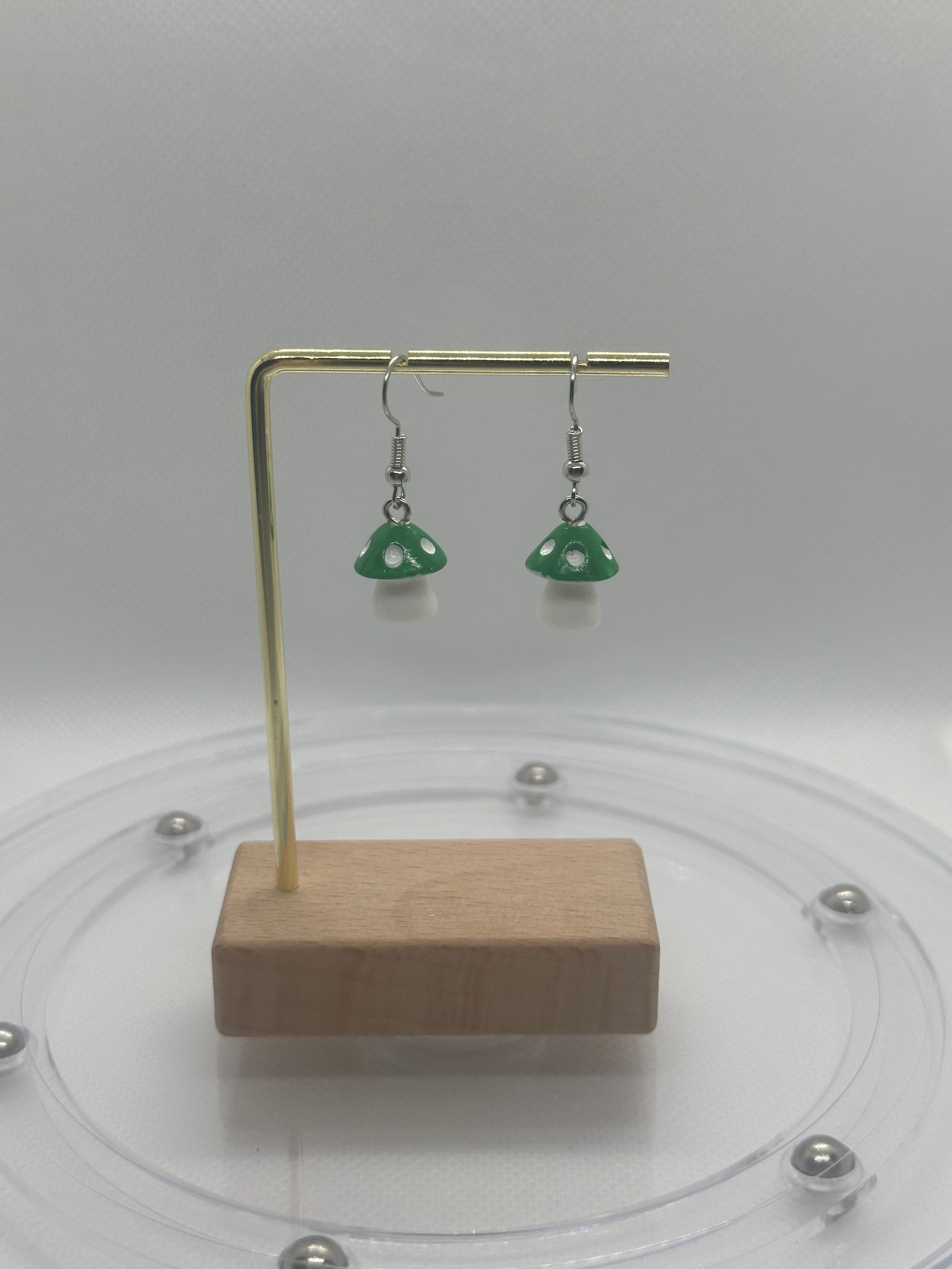 Green Mushrooms – BoDangles Jewelry Co.